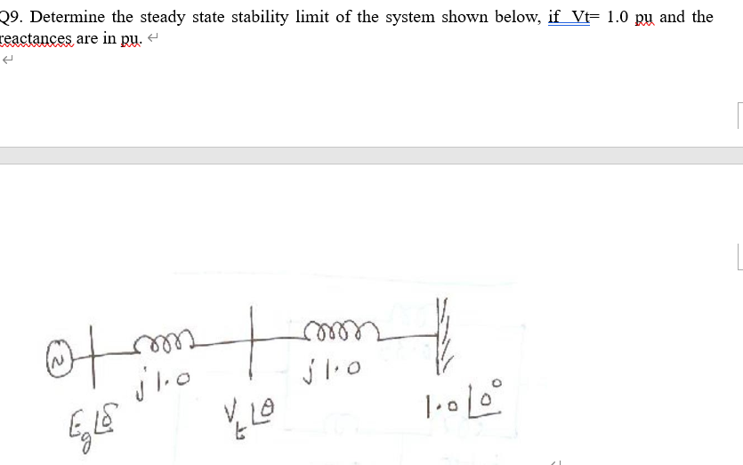 Solved Determine the steady state stability limit of the | Chegg.com