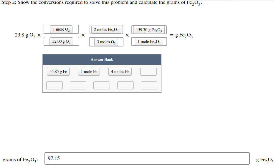 Solved Step 2: Show the conversions required to solve this | Chegg.com