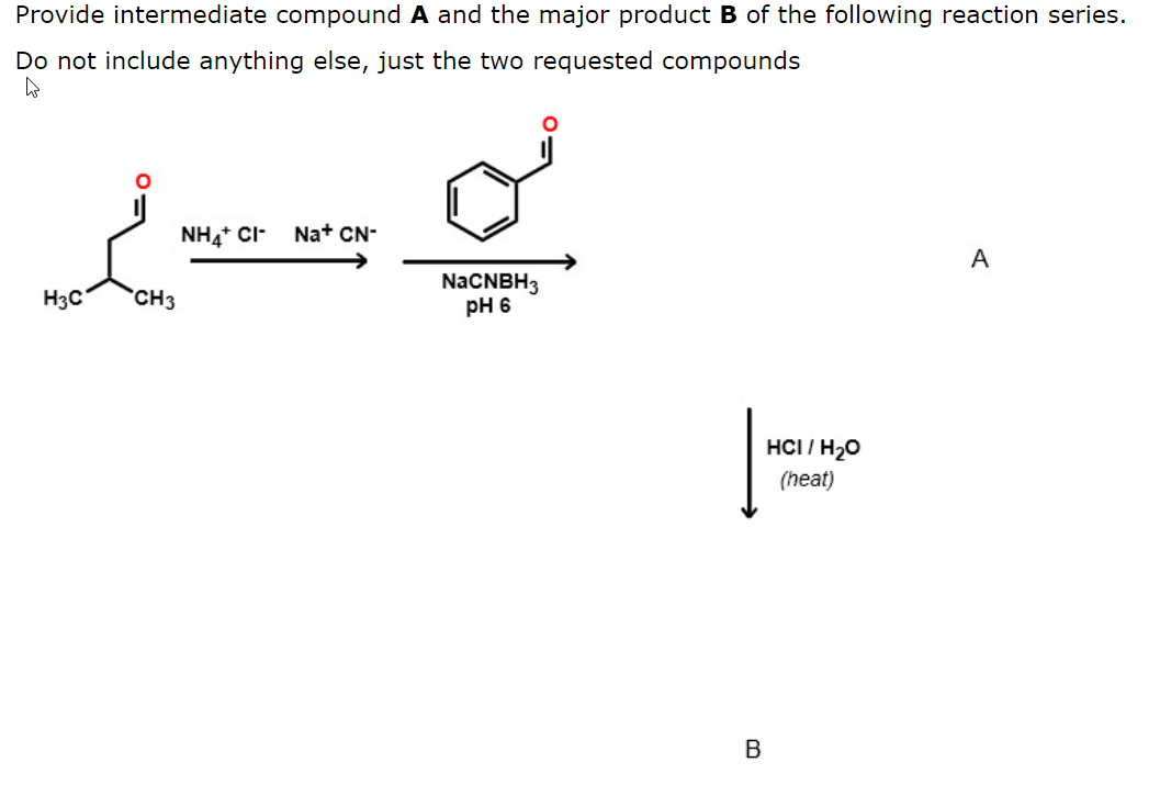 Solved Provide intermediate compound A and the major product | Chegg.com