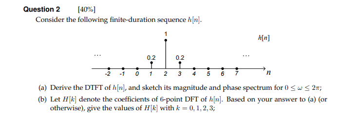 Solved Question 2 [40 ] Consider The Following