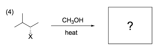 Solved (4) CH3OH ? heat | Chegg.com