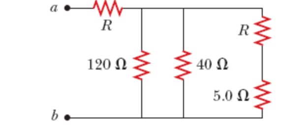 Solved The resistance between terminals a and b in the | Chegg.com