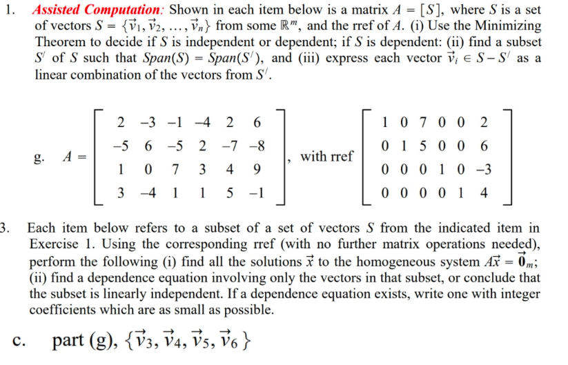 Solved Assisted Computation: Shown in each item below is a | Chegg.com