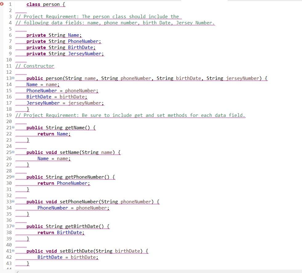 Solved 1st) For a SportsTeamRoster program in Java, please | Chegg.com