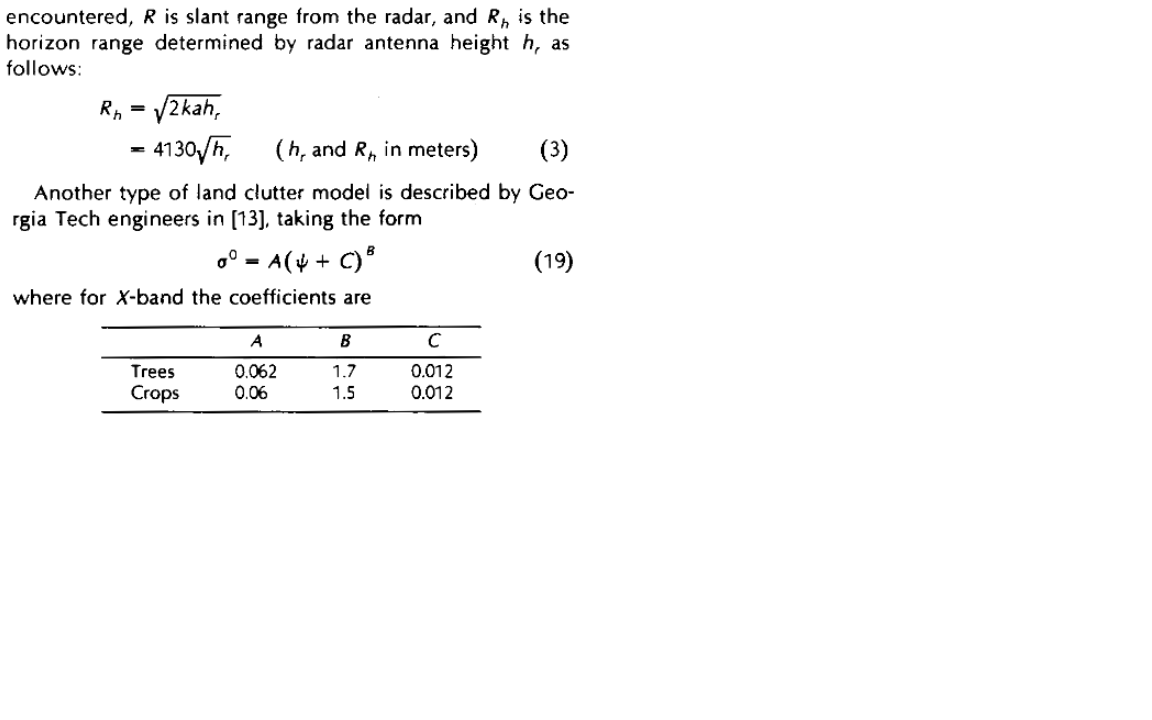 Solved A monostatic radar has the following system and | Chegg.com
