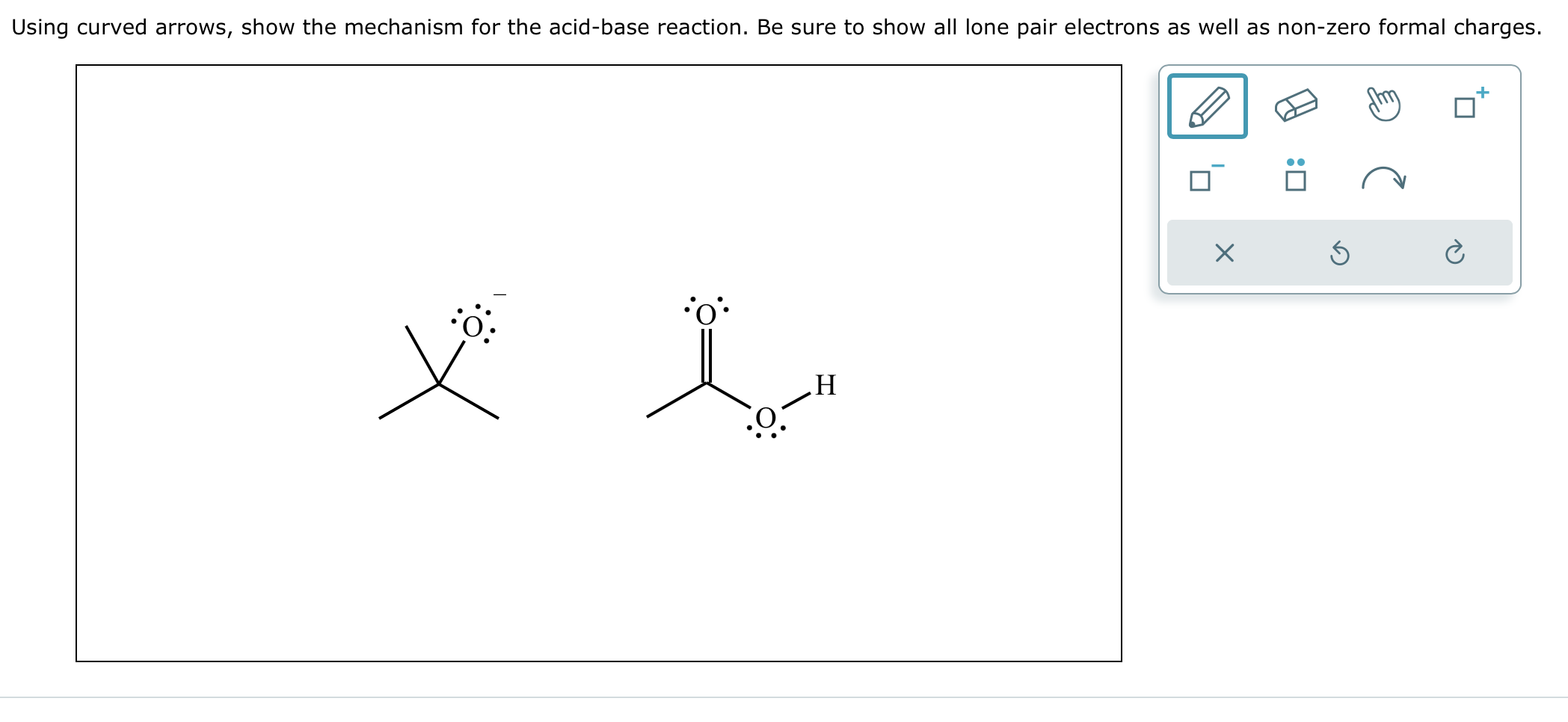 Solved Using curved arrows, show the mechanism for the | Chegg.com