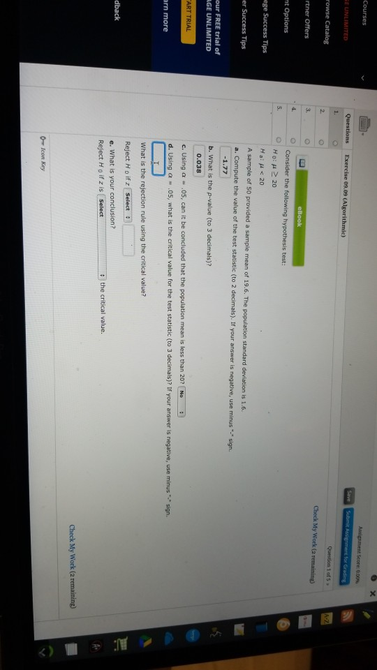 Solved Courses Assignment Score: 0.00% EE UNLIMITED | Chegg.com