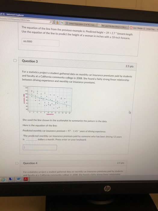 Solved for a statistics project a student gathered data on | Chegg.com
