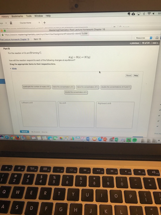 1/8 S8 +O2=SO2 A=B+C | Chegg.com