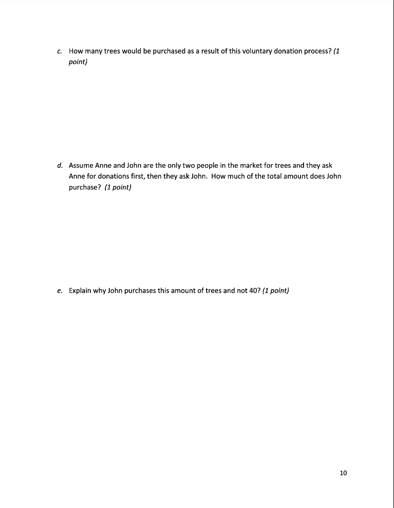 Solved Question 7: Public Goods (5 points) There is a new | Chegg.com