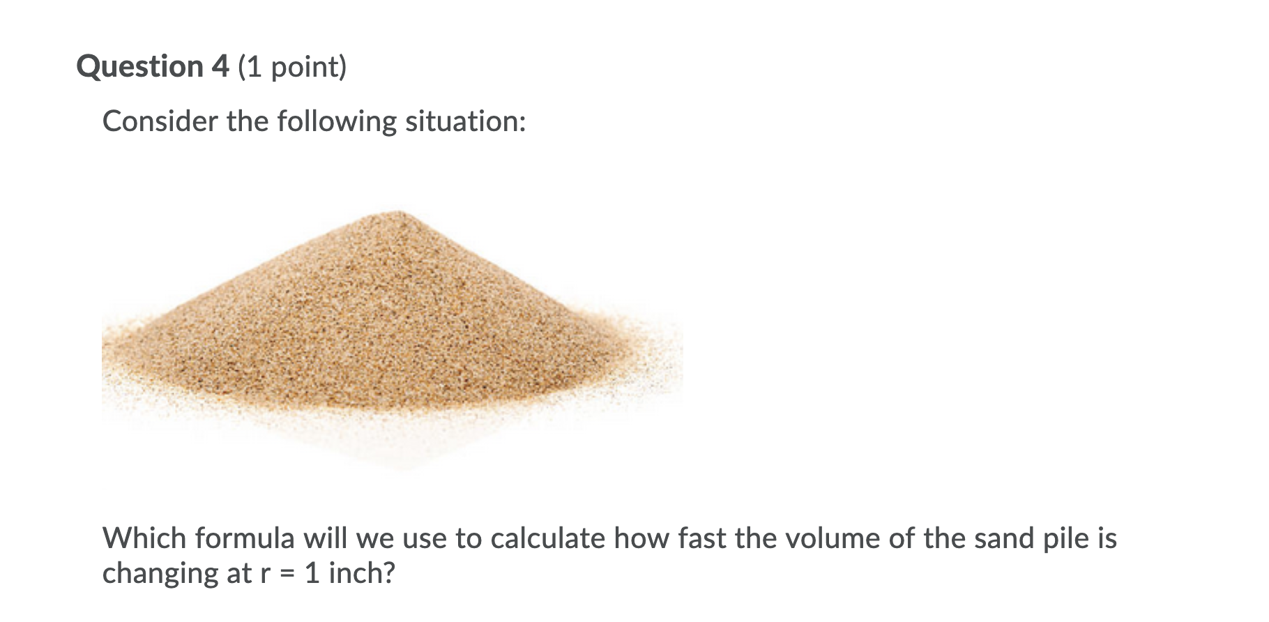 Solved Question 1 (1 point) Saved Consider the following | Chegg.com