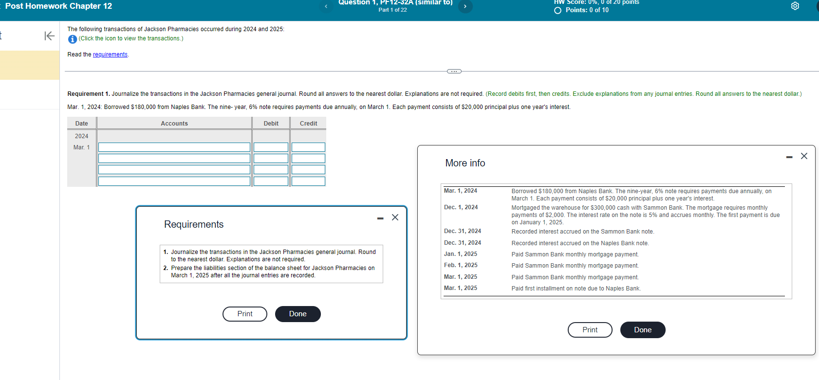 Solved The following transactions of Jackson Pharmacies | Chegg.com
