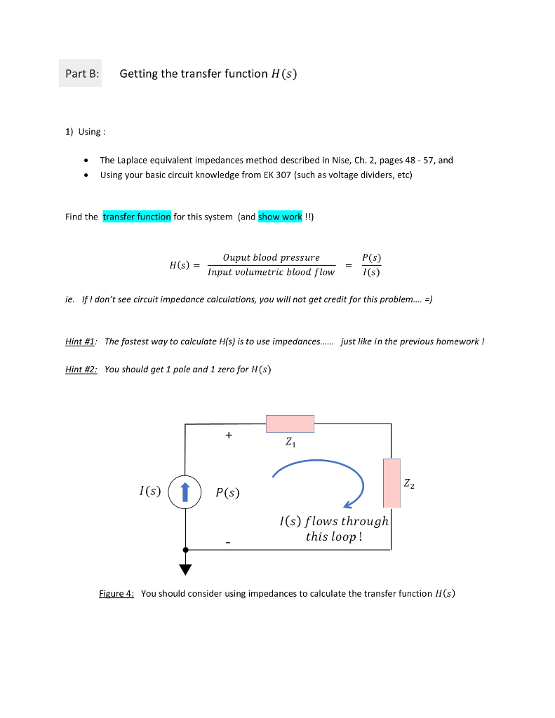 Solved Our "circuit" problem: The 3-element Windkessel | Chegg.com