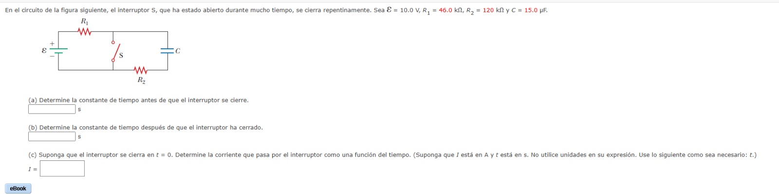Solved En el ﻿circuito de la ﻿figura siguiente, el | Chegg.com