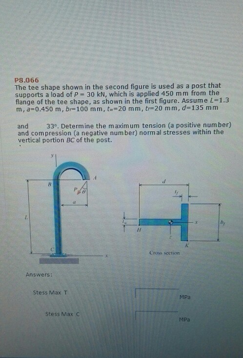 Solved FILE I TOOLS VEW Documentl- Word P8.040 The beam | Chegg.com