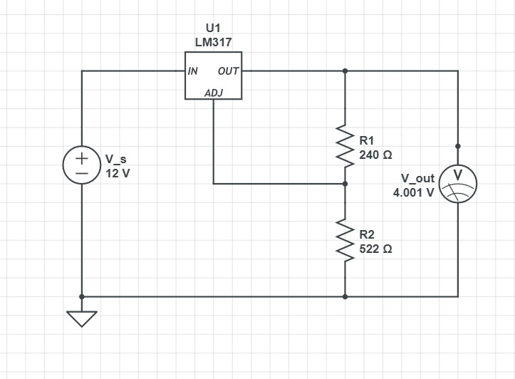 Solved How do I integrate this LM317 circuit into this | Chegg.com