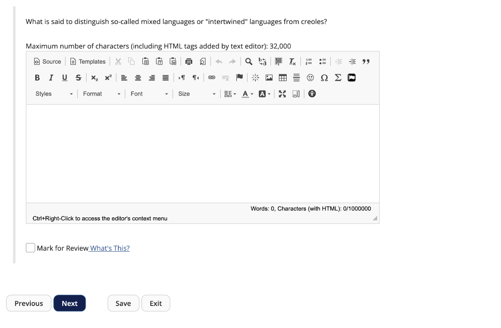 What is said to distinguish so-called mixed languages | Chegg.com