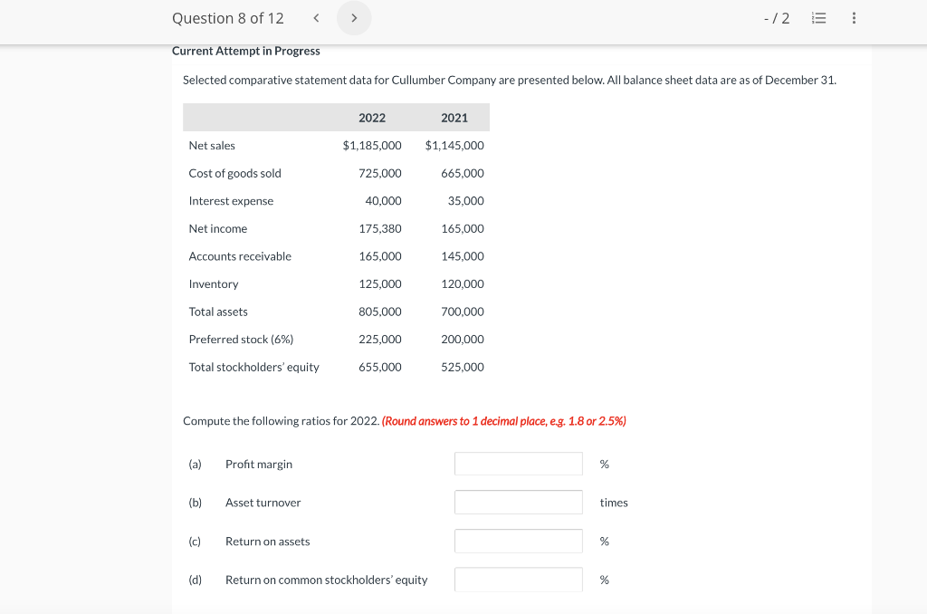 Solved Current Attempt in Progress Selected comparative | Chegg.com