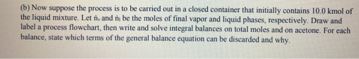 Solved A liquid mixture of acetone and water contains 35 | Chegg.com