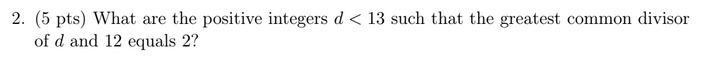 Solved 1. (5 pts) Prove or disprove: for natural numbers | Chegg.com