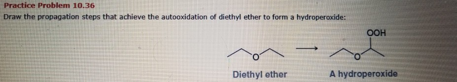 Solved Practice Problem 10.36 Draw the propagation steps | Chegg.com