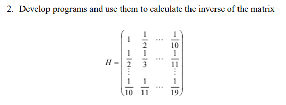 Solved 2. Develop programs and use them to calculate the | Chegg.com