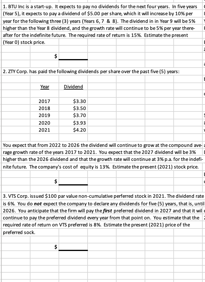 Solved Does someone know how to do these? Please highlight | Chegg.com