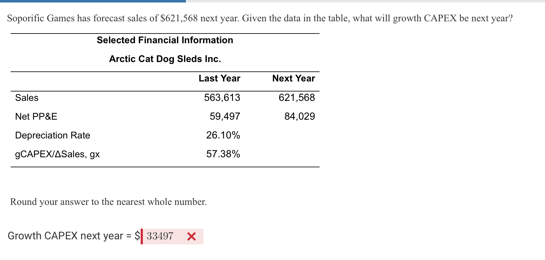 Solved Soporific Games has forecast sales of $621,568 next | Chegg.com