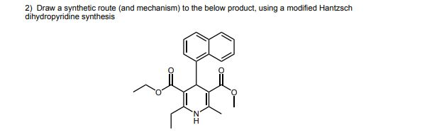 Solved Draw a synthetic route (and mechanism) to the below | Chegg.com