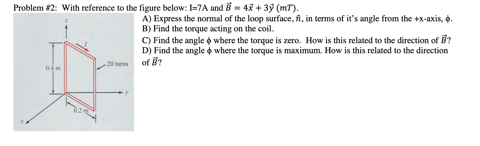 Solved Problem #2: With reference to the figure below: I=7A | Chegg.com