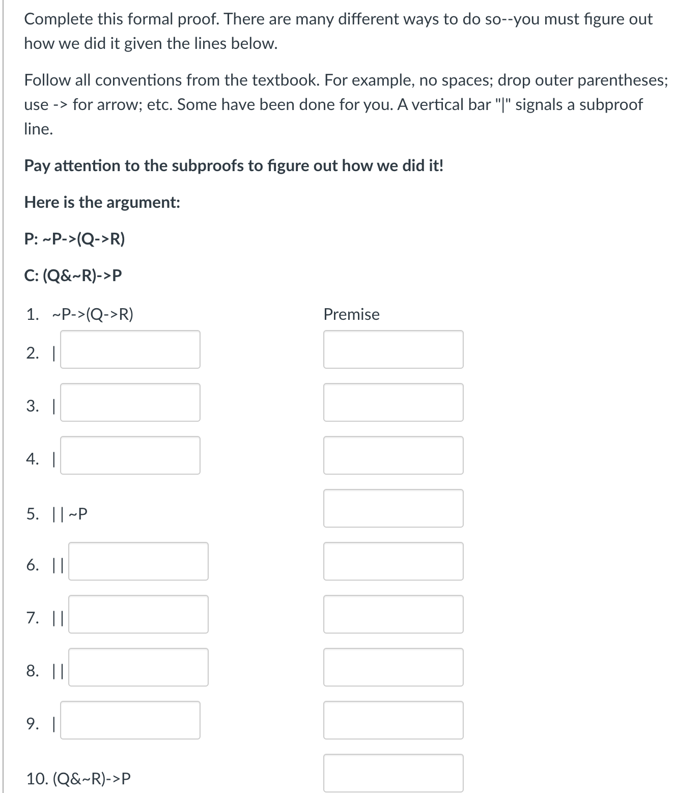 Solved Complete this formal proof. There are many different | Chegg.com