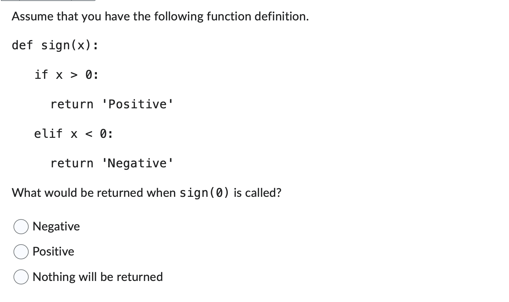 Solved Assume that you have the following function | Chegg.com