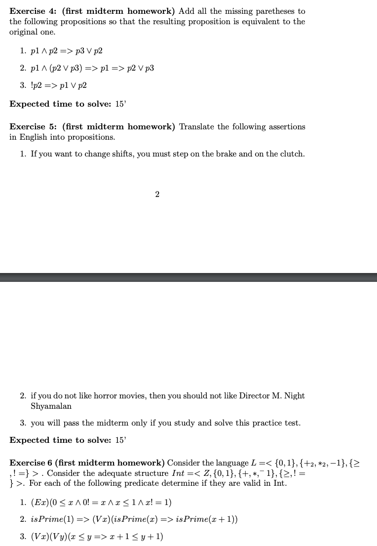 Solved Exercise 1: (first midterm in person) Given sets A, B | Chegg.com