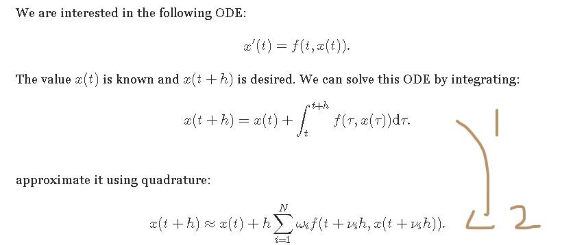 Solved by using a quadrature rule prove how to go from 1 to | Chegg.com