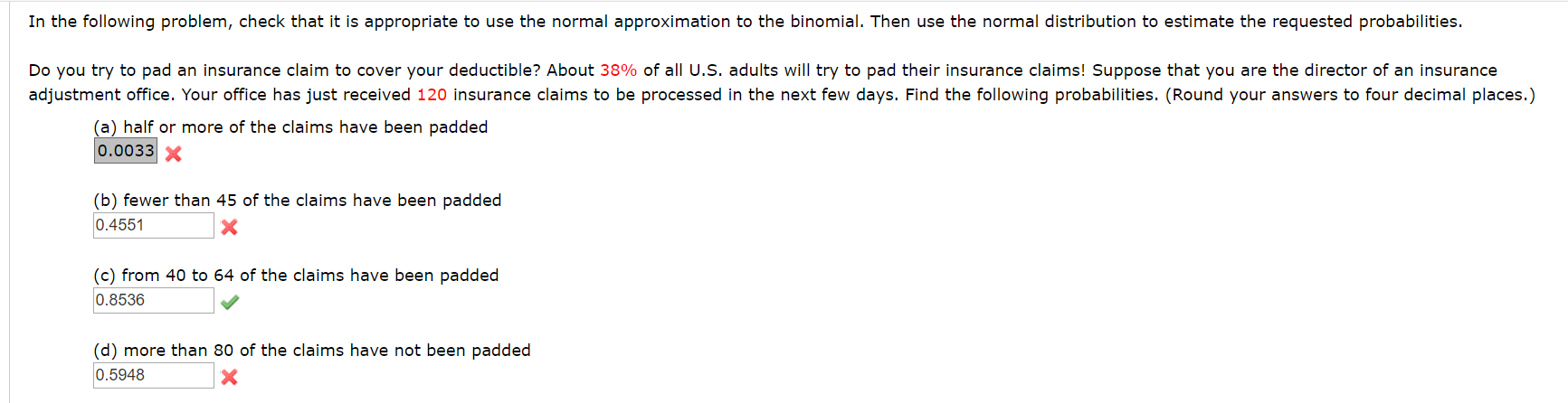 Solved In the following problem, check that it is | Chegg.com