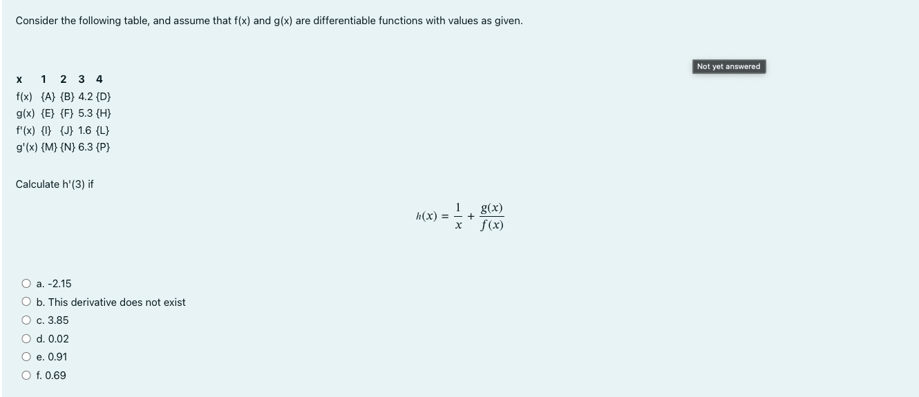 Solved I don't need an explanation, just the answers. I'd | Chegg.com