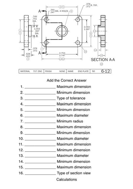 Solved Add the Correct Answer 1. Maximum dimension 2. | Chegg.com