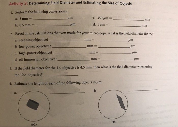Solved Perform the following conversions: a. 3 mm = ______ | Chegg.com