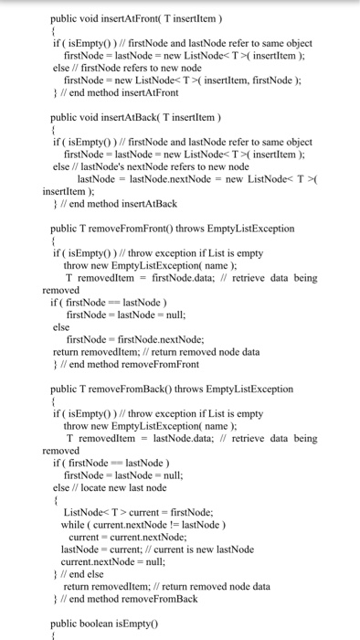 Solved Problem 4 30 Giving Codes Of Listnode List And 7099