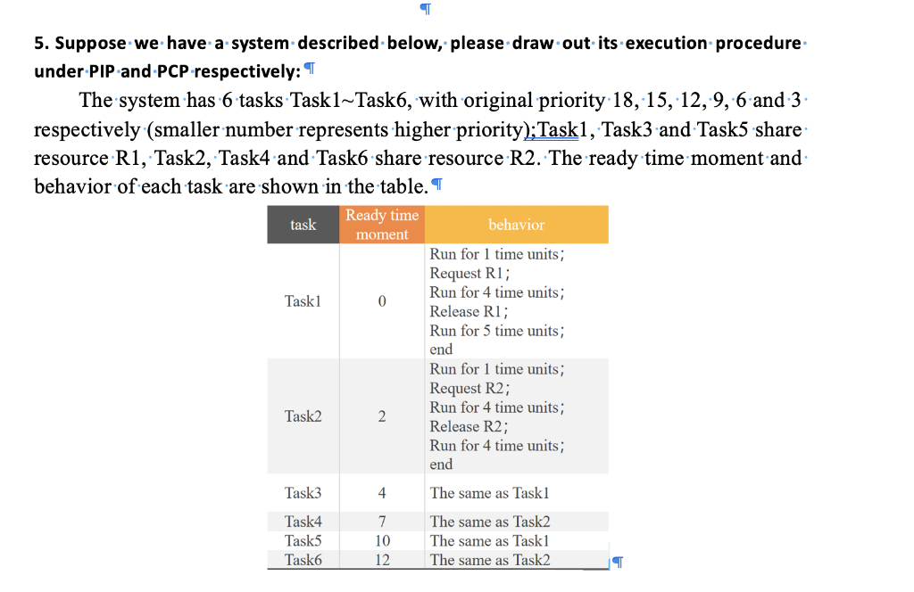 5. Suppose we have a system described below, please | Chegg.com