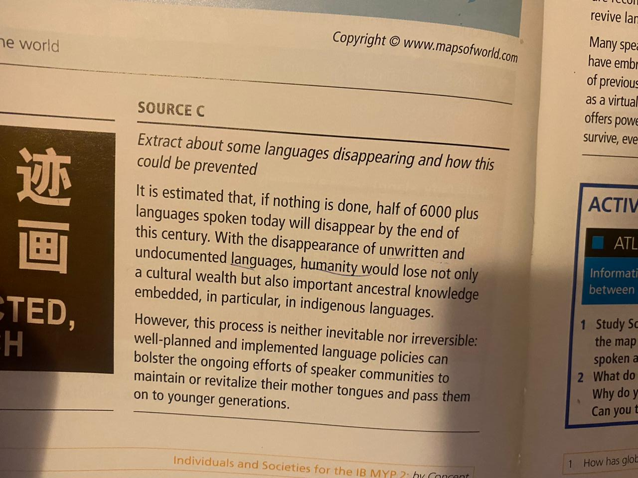 Solved SOURCED SOURCEF Extract about the number of languages | Chegg.com