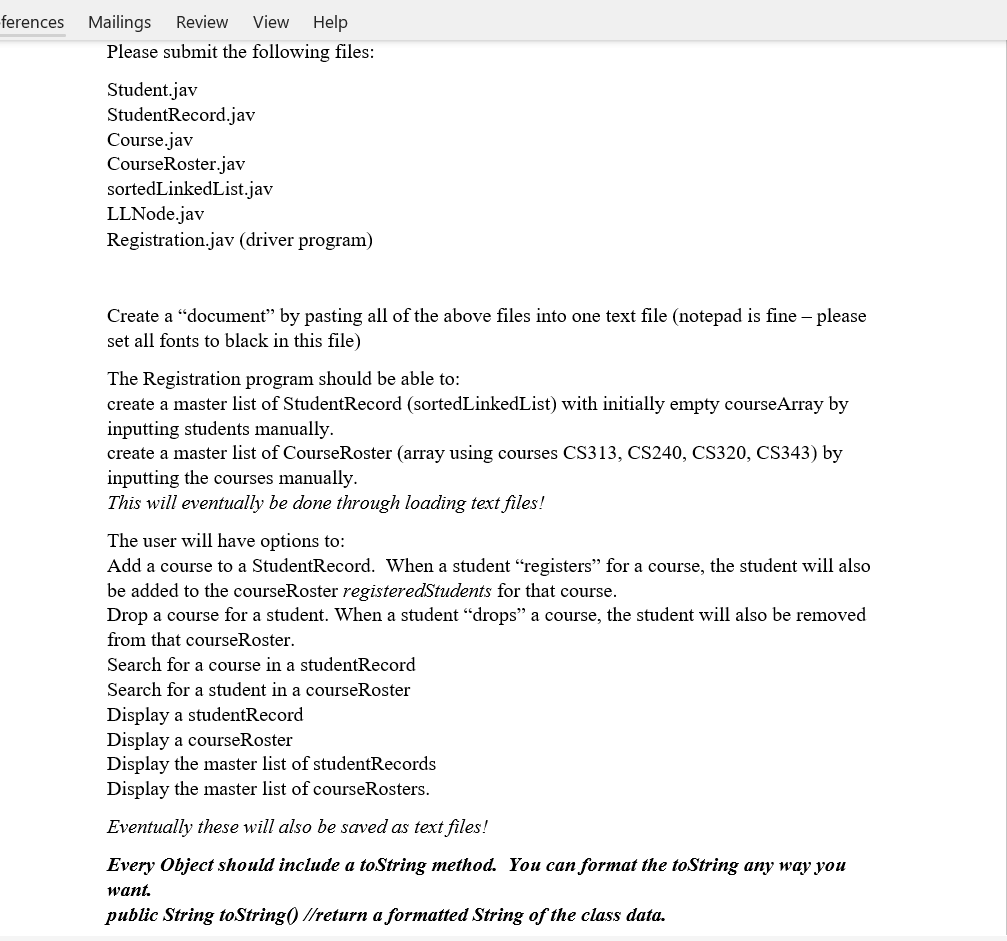 CODE IN JAVA Short and Simple with explanation. | Chegg.com