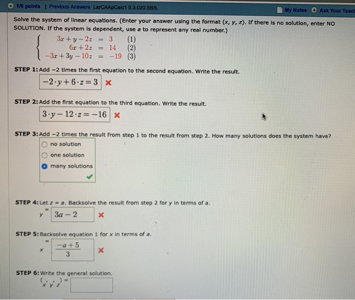 Solved 0 1/6 points | Previous Answers ac1 5.3.020.SBS My | Chegg.com