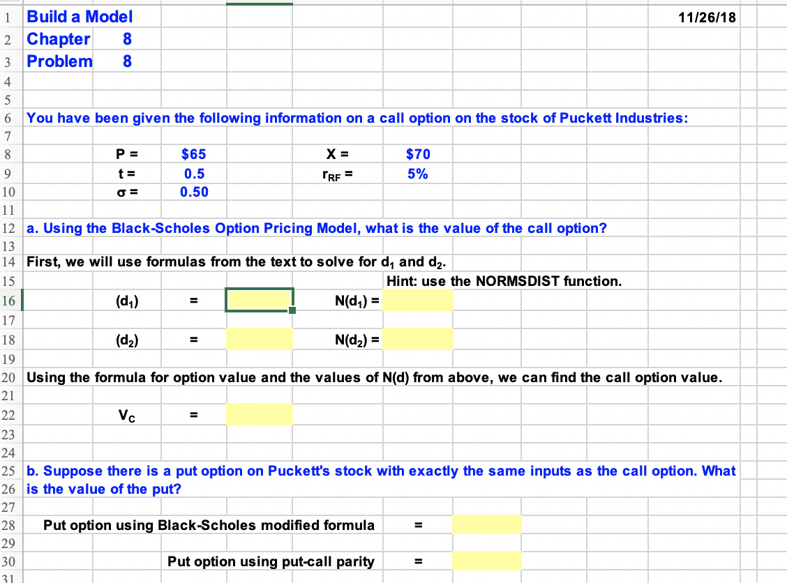Solved \begin{tabular}{|l|l|l|l|l|l|l|} \hline 1 & Build a | Chegg.com