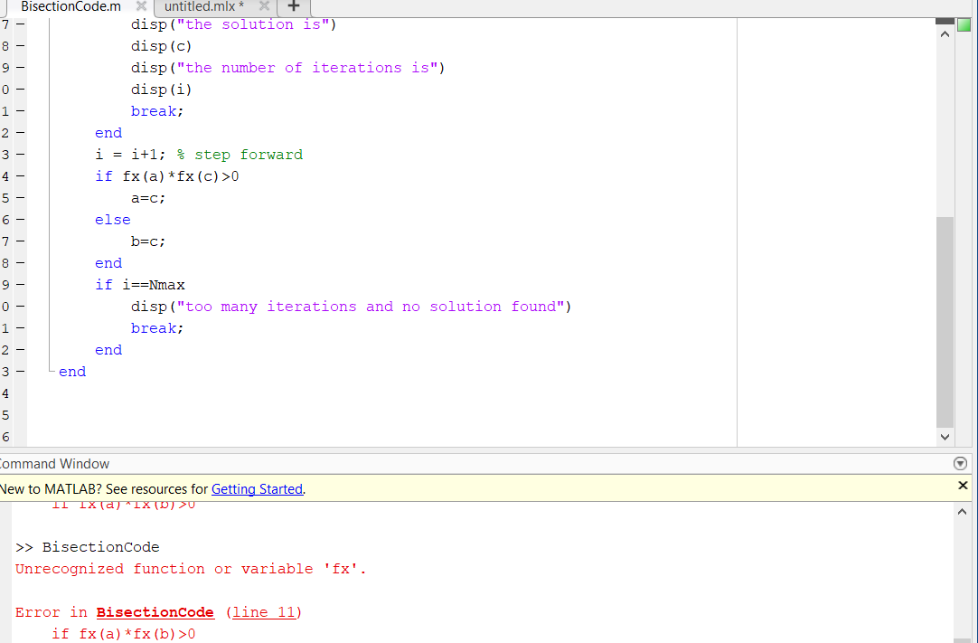 Solved 5 Solve x² – 4x – 4 - 20-1 0. Use eps=10 endpoints | Chegg.com