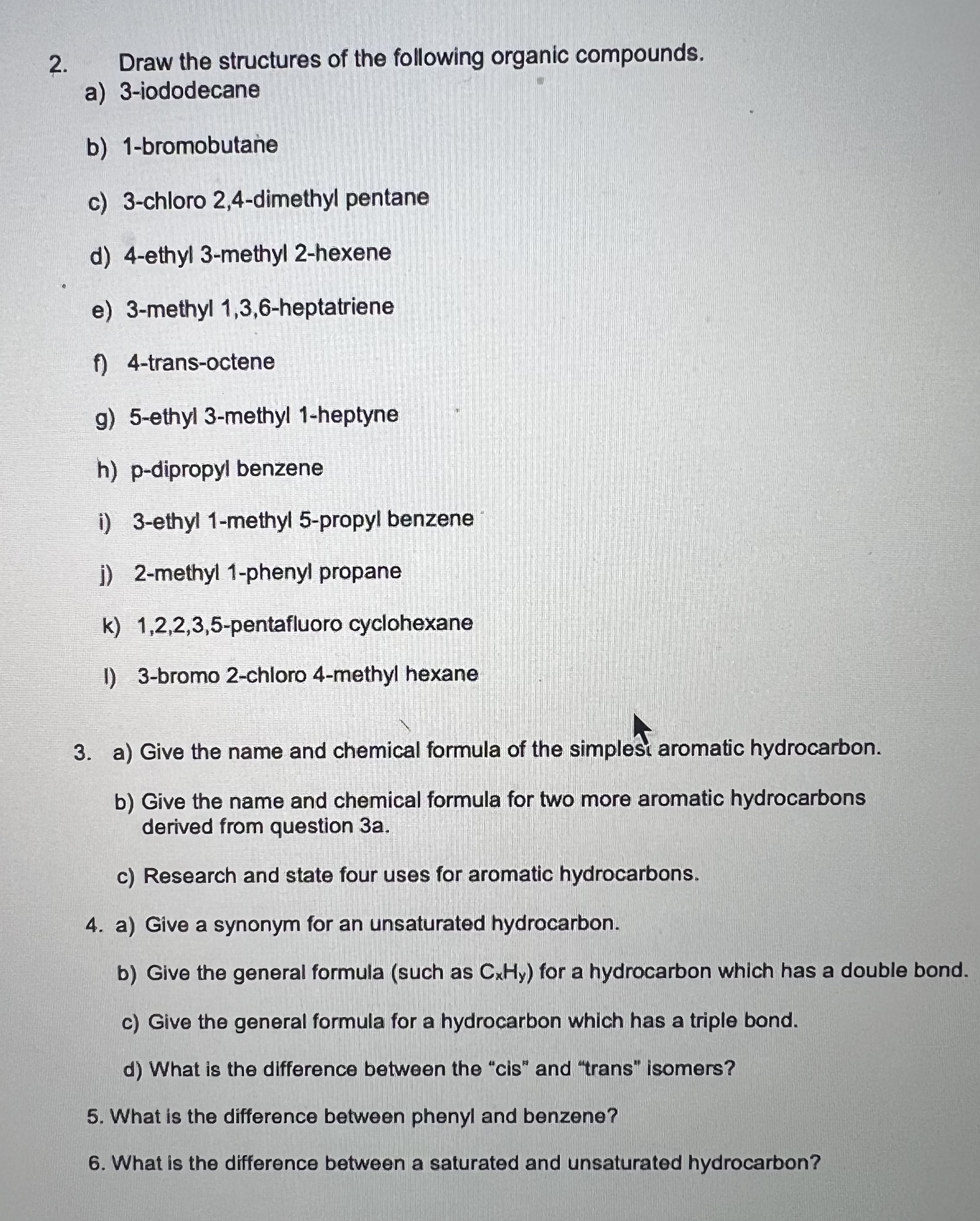 Solved SCH4U: Chemistry, Grade 12, University Preparation | Chegg.com