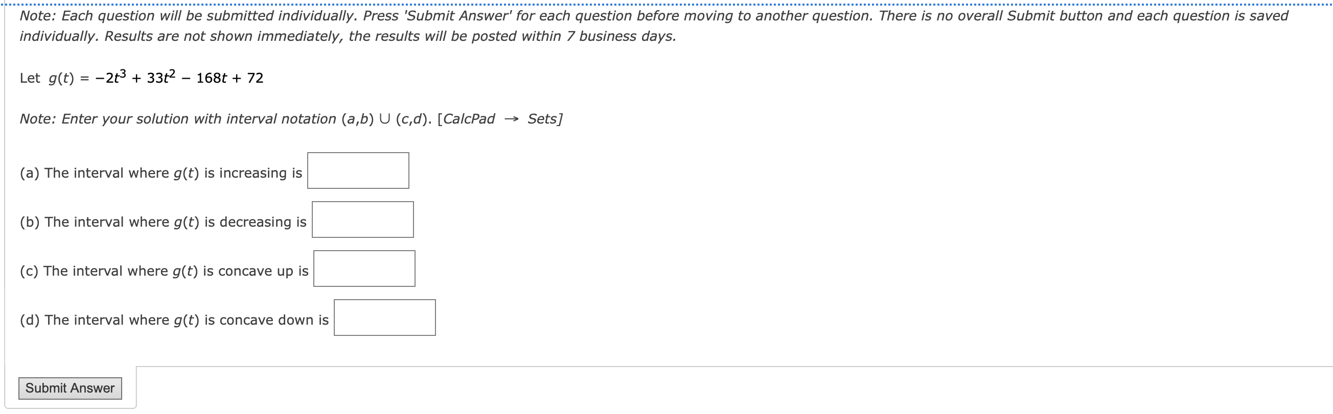 Solved Note: Each question will be submitted individually. | Chegg.com
