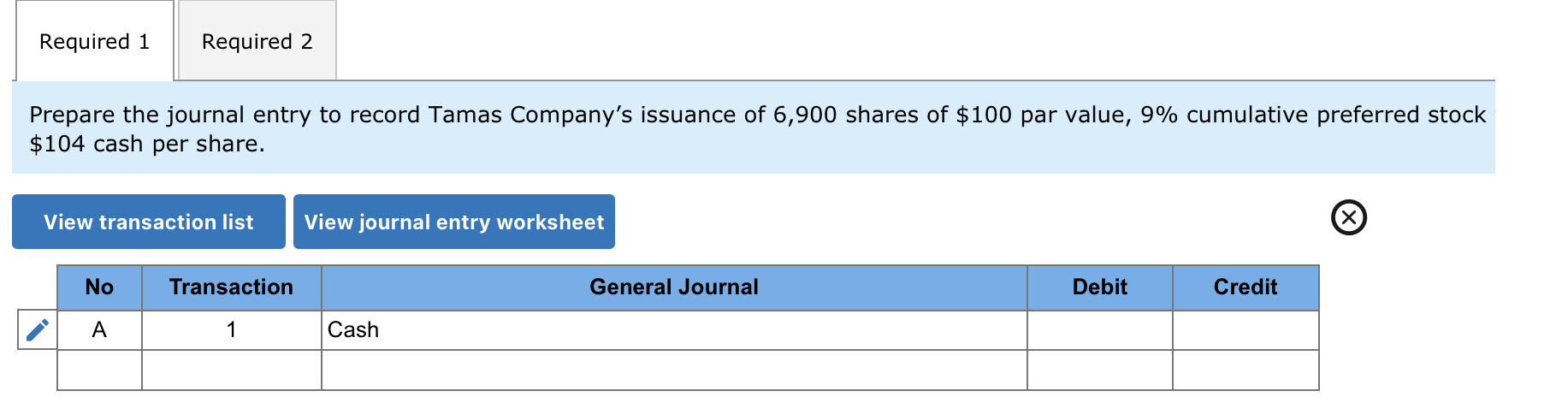 Solved Prepare the journal entry to record Tamas Company’s | Chegg.com