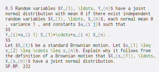 Solved 8.5 Random variables $Y_{1}, \ldots, Y_{n}$ have a | Chegg.com