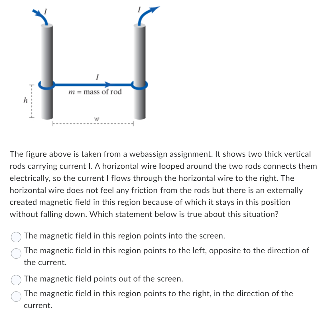 The figure above is taken from a webassign | Chegg.com